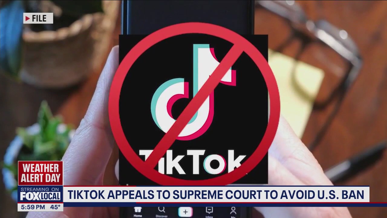 TikTok appeals to Supreme Court to avoid U.S. ban | FOX 13 Seattle