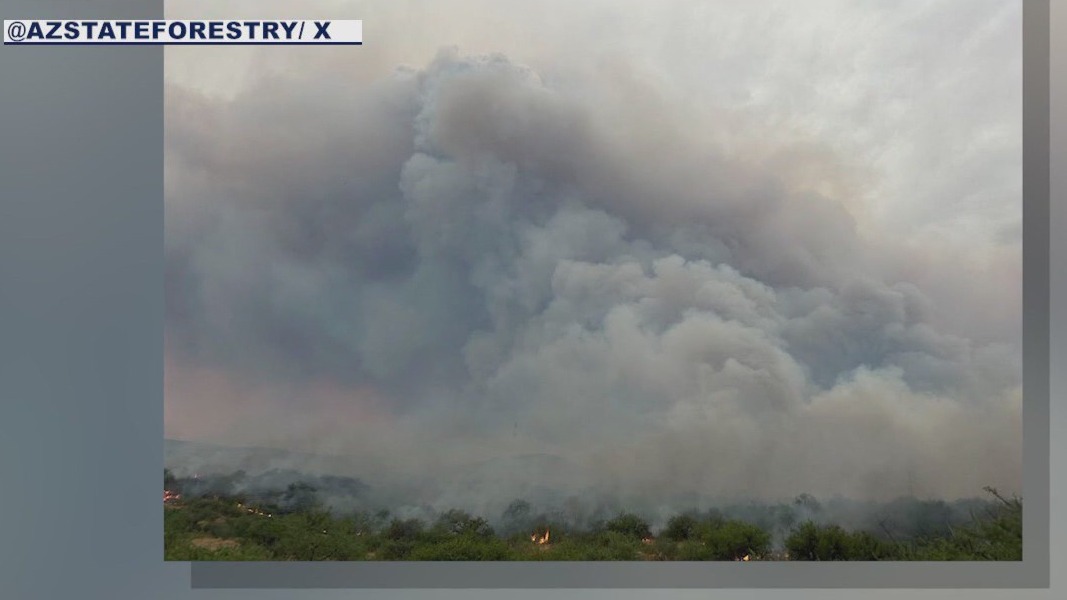 Freeman Fire grows to 1,000 acres in Pinal County | FOX 10 Phoenix