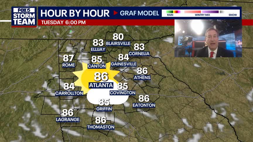 Monday Night Weather Update | FOX 5 Atlanta