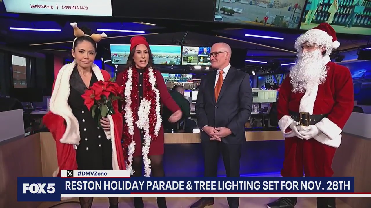 Angie Goff and Marina Marraco prepare for Reston Holiday Parade! | FOX 5 DC