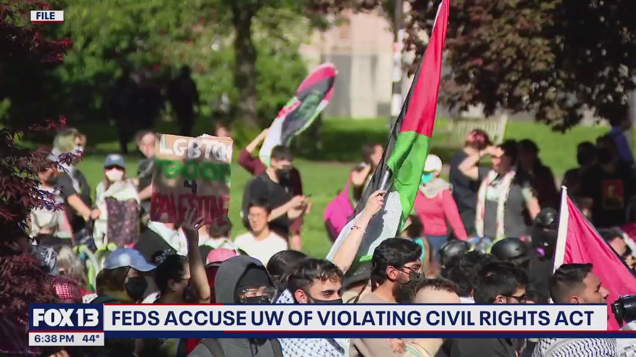 Feds accuse UW of violating Civil Rights Act | FOX 13 Seattle