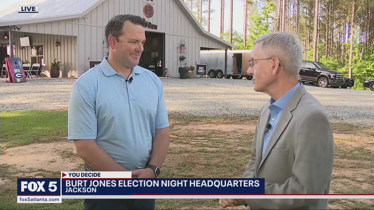 Georgia Senator Burt Jones says he feels confident ahead of Lieutenant ...