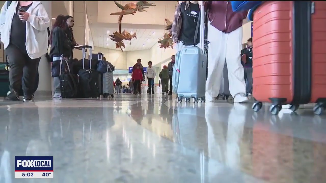 Travelers return to North Texas following holidays | FOX 4 Dallas-Fort ...