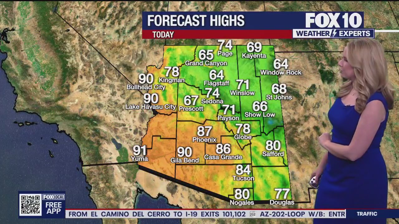 Morning Weather Forecast - 4/7/25 | FOX 10 Phoenix