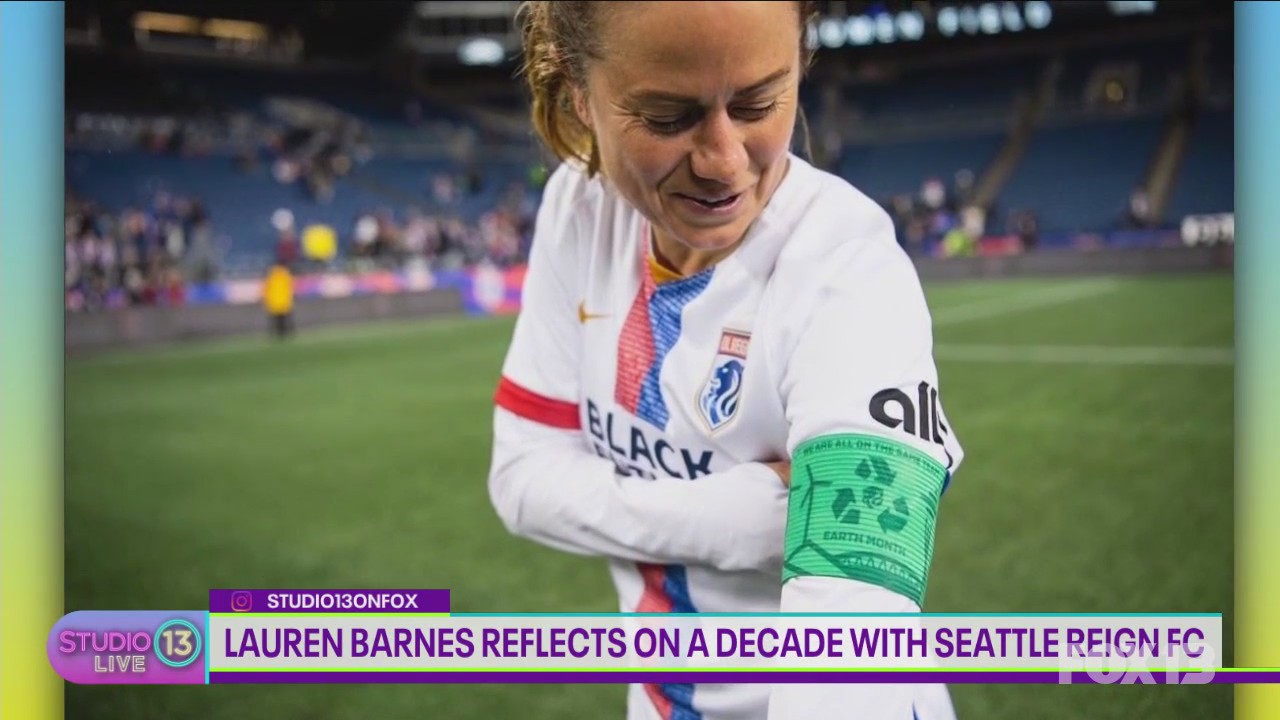 Lauren Barnes reflects on 11 years with Seattle Reign FC | FOX 13 Seattle