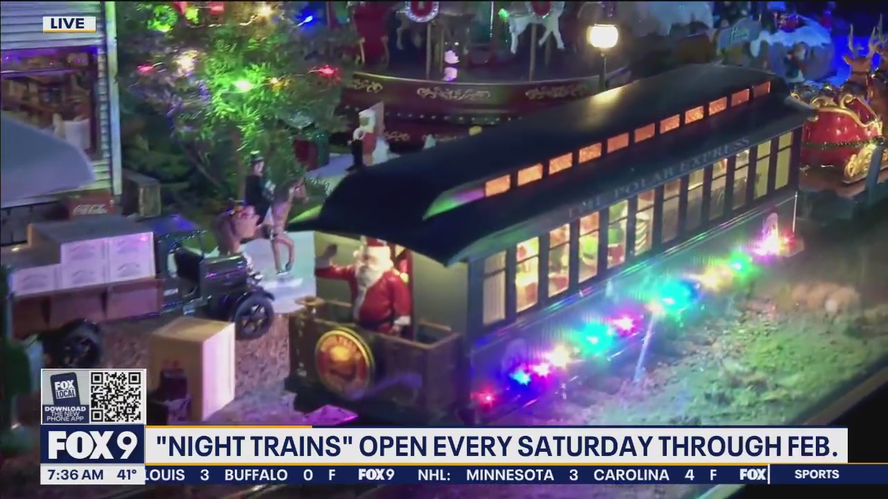 'Night Trains' returns to Twin City Model Railroad Museum | FOX 9 ...