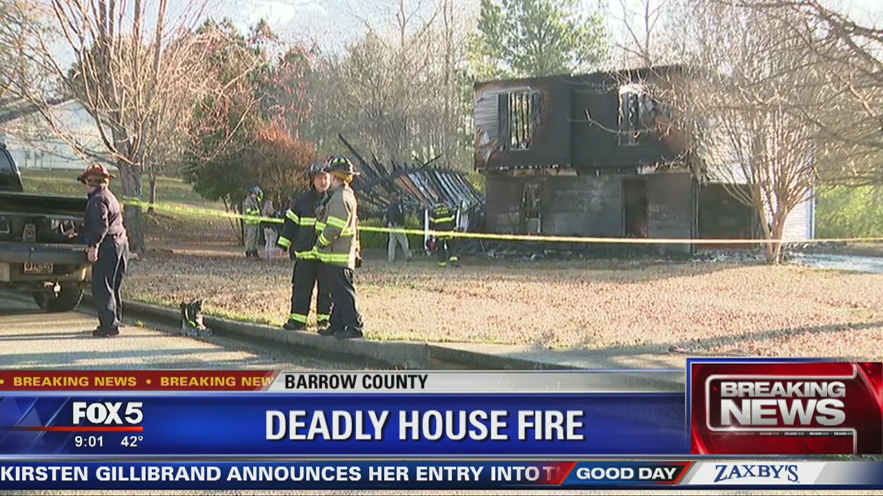 Deadly fire in Barrow County | FOX 5 Atlanta