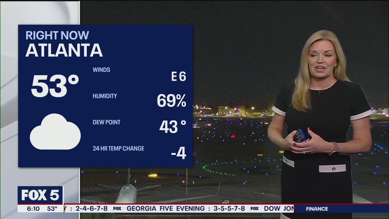 Monday morning weather forecast | FOX 5 Atlanta