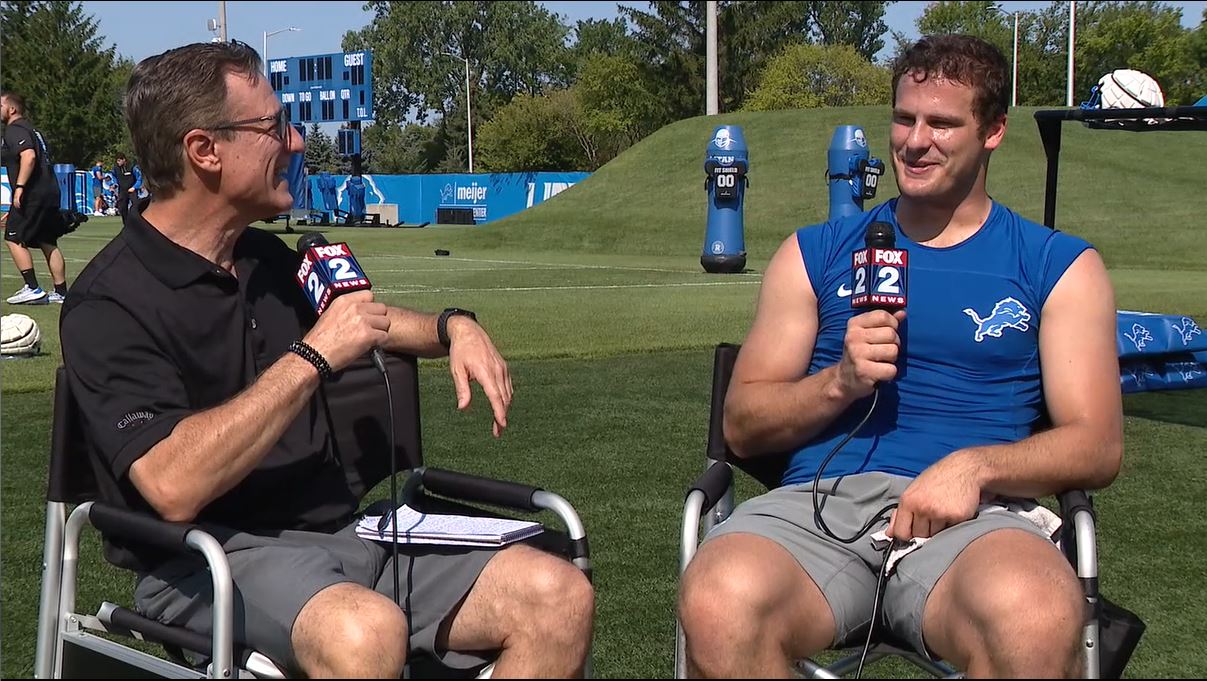 WATCH - Dan Miller sit down with Lions tight end Sam LaPorta | FOX 2 ...
