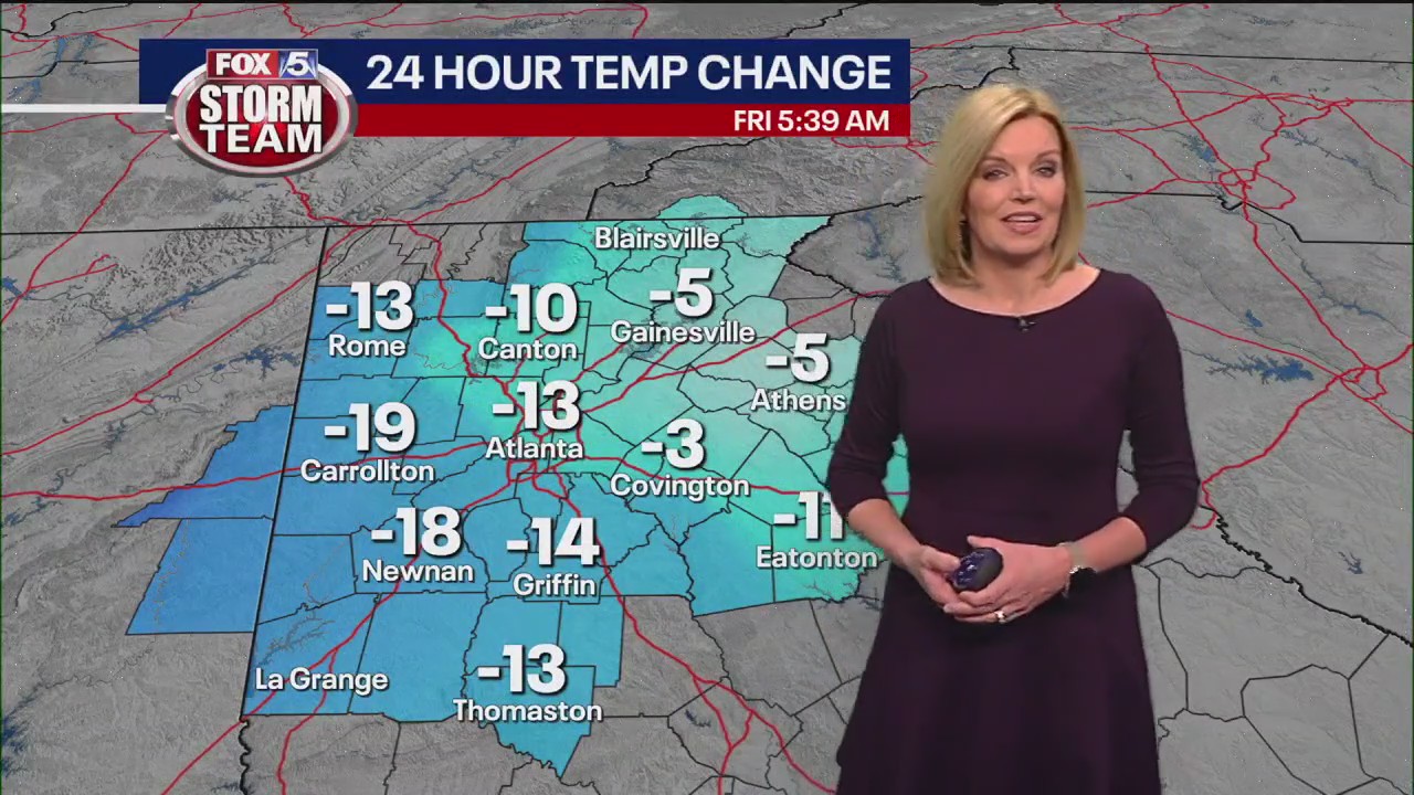 Friday morning weather forecast | FOX 5 Atlanta