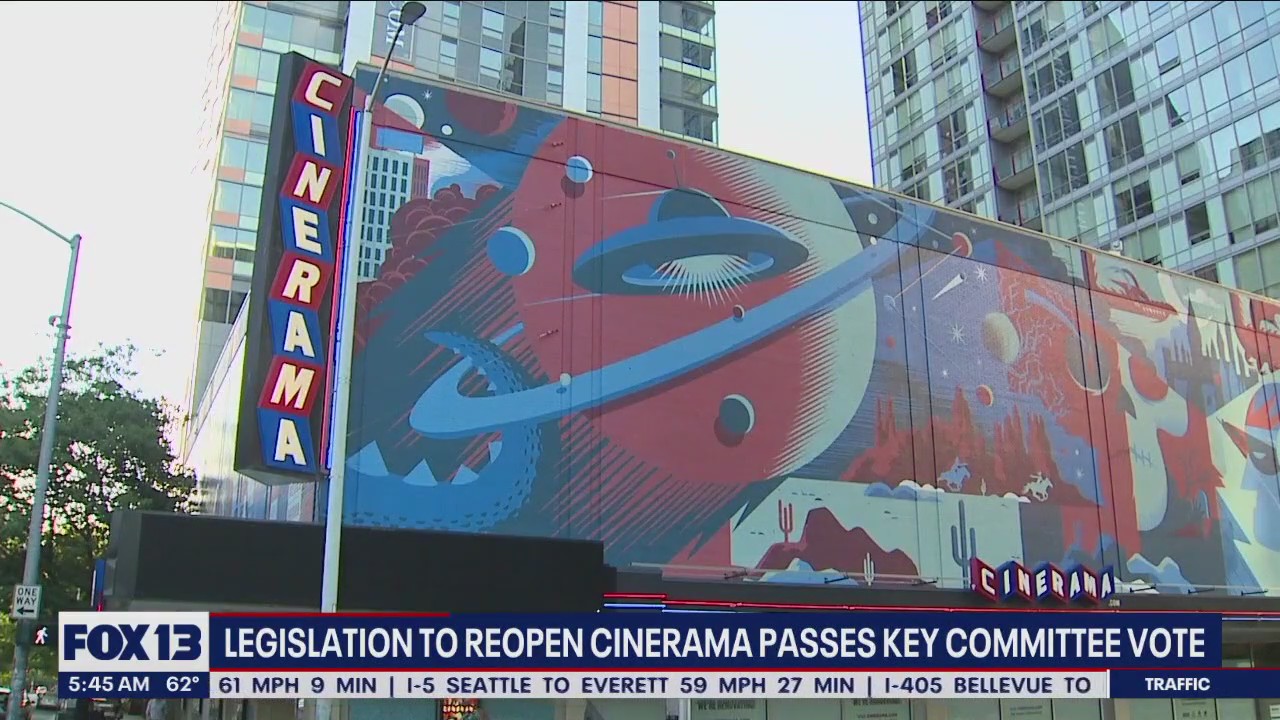 Legislation to reopen cinerama pass key vote | FOX 13 Seattle