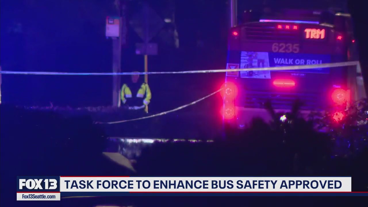 Task force to enhance Metro bus safety approved | FOX 13 Seattle