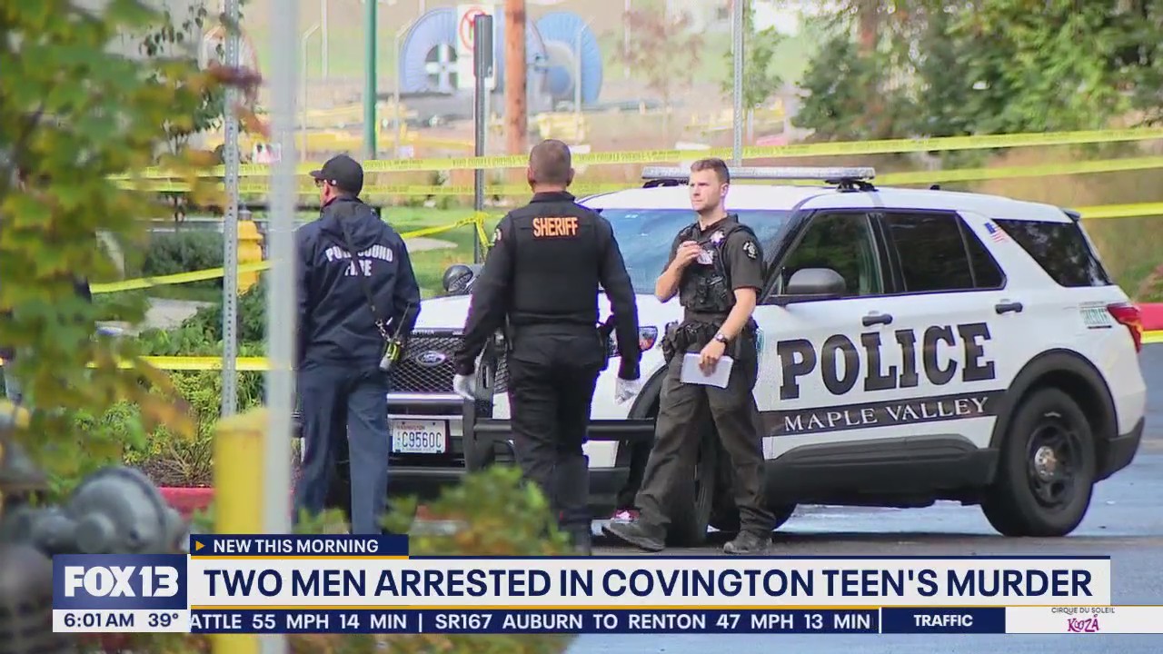 2 arrested in Covington teen's murder | FOX 13 Seattle