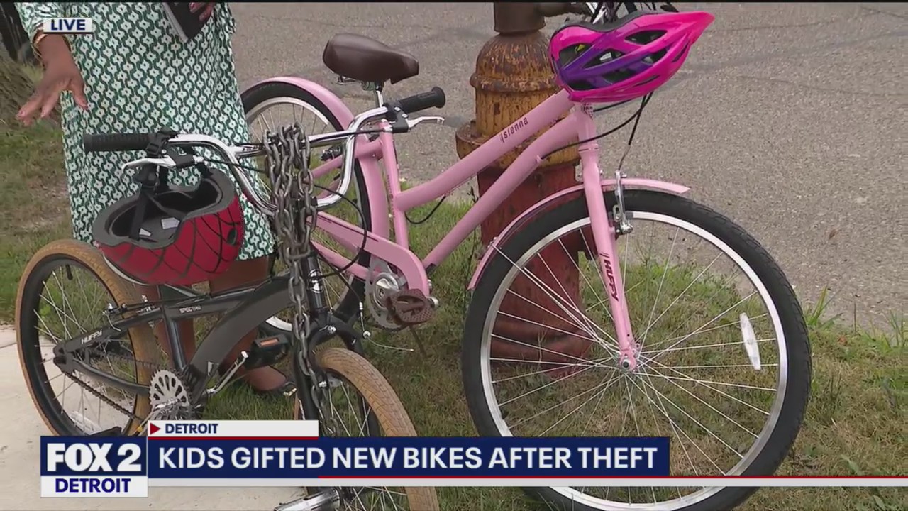 Detroit business pulls money together to replace kids' stolen bikes ...