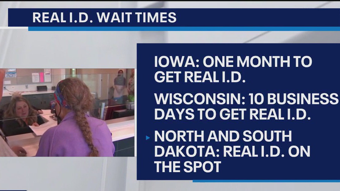 Minnesota's neighbors nowhere near 90-day wait for REAL ID | FOX 9 ...