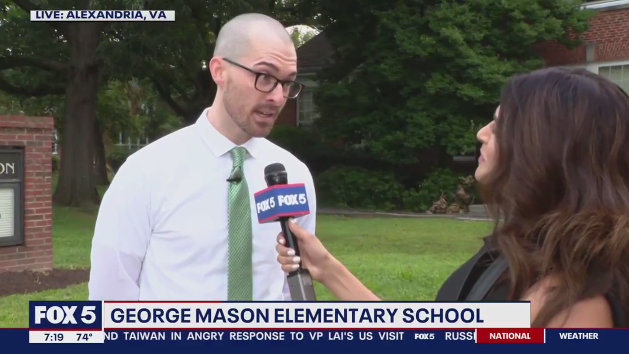 George Mason ES first day of class | FOX 5 DC