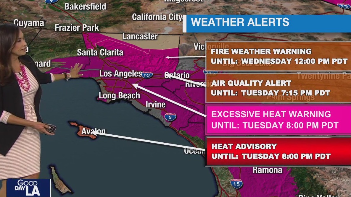 Weather Forecast for Tuesday, Sept. 10 | FOX 11 Los Angeles
