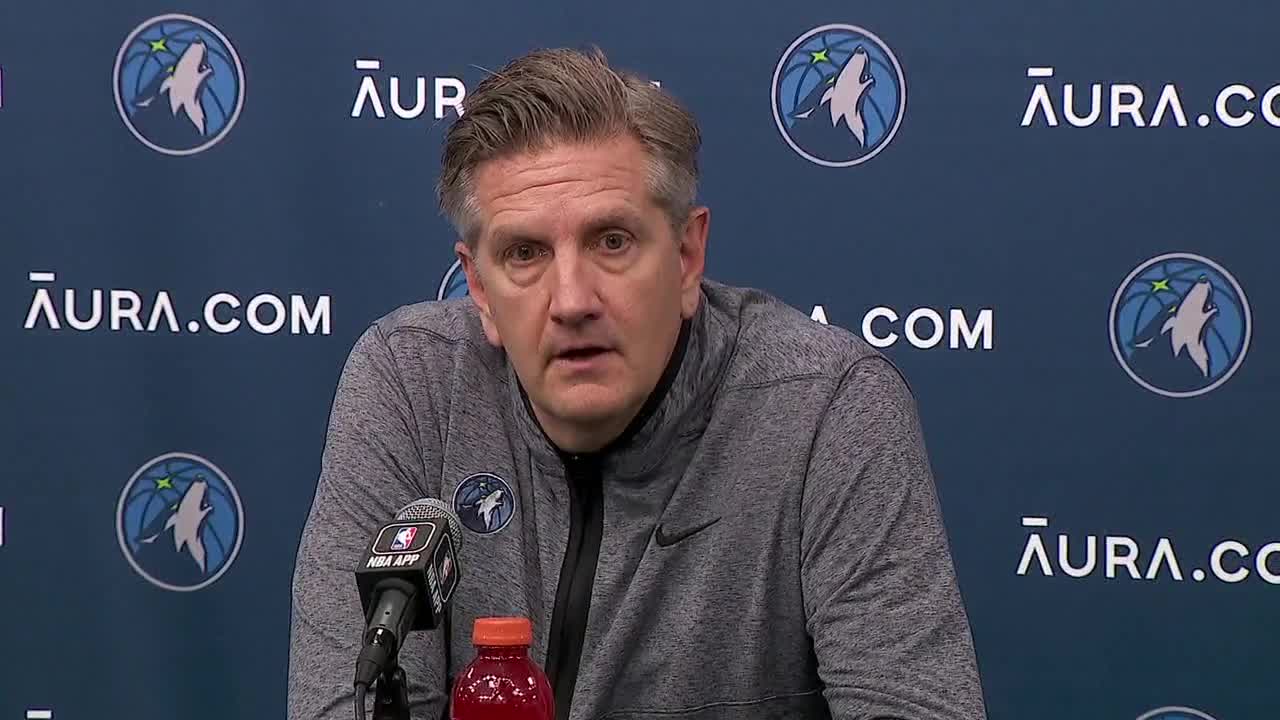 Chris Finch, D'Angelo Russell react after Timberwolves lose to Kings ...