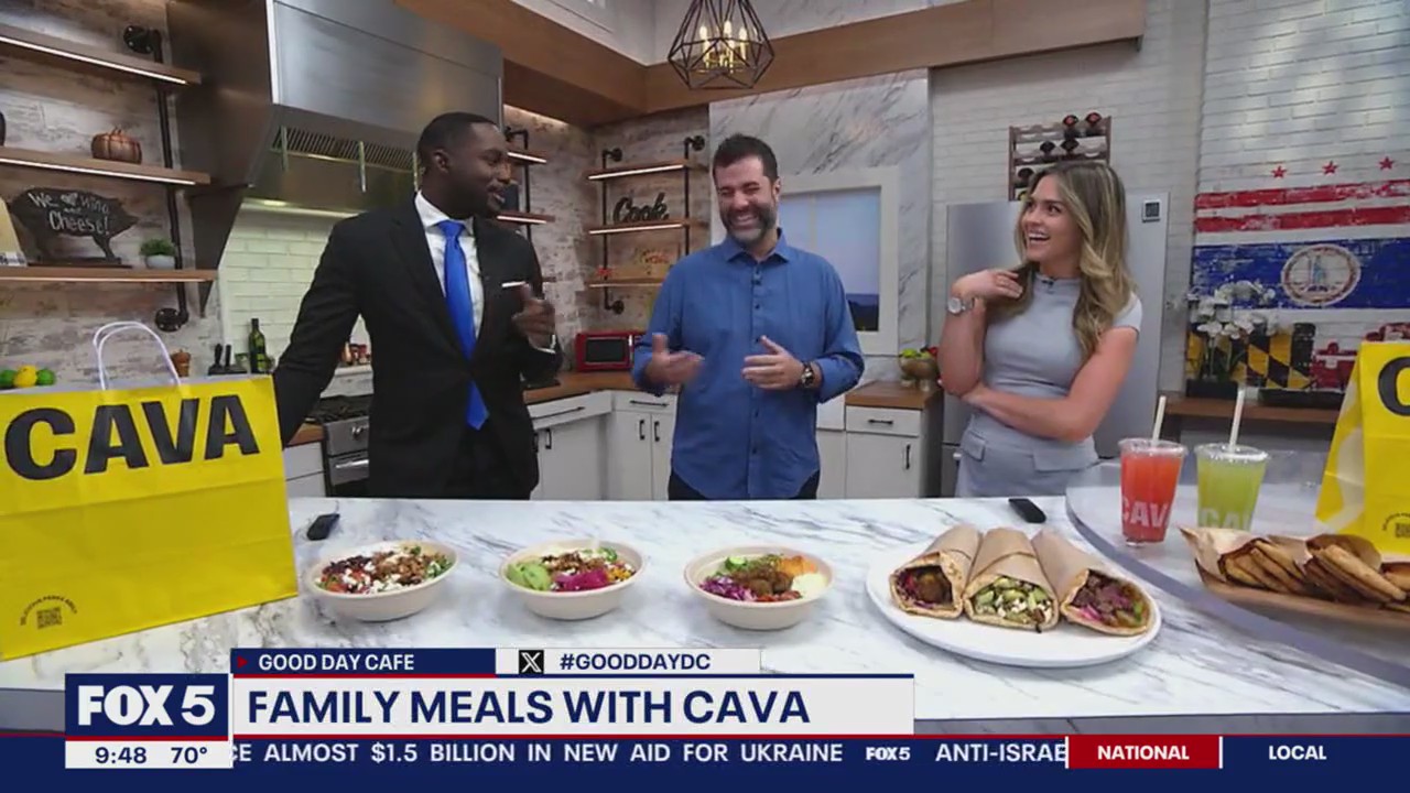 Family meals with CAVA | FOX 5 DC