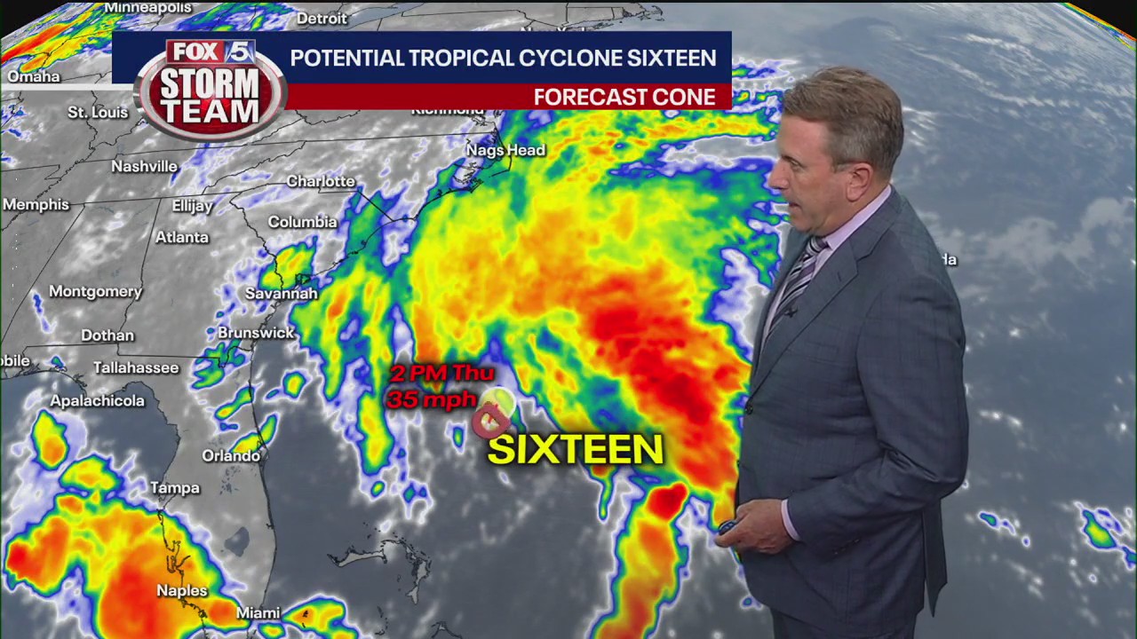 Carolinas brace for possible tropical storm | FOX 5 Atlanta