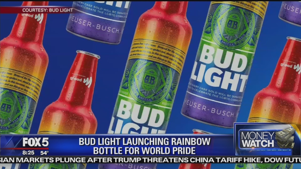 Rainbow-inspired Bud Light bottles | FOX 5 New York