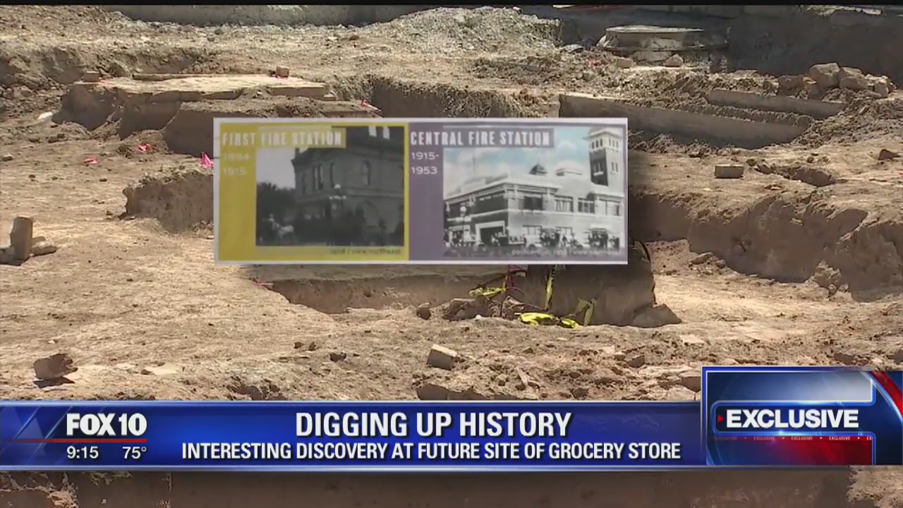 Interesting discoveries made at future site of downtown Phoenix grocery ...