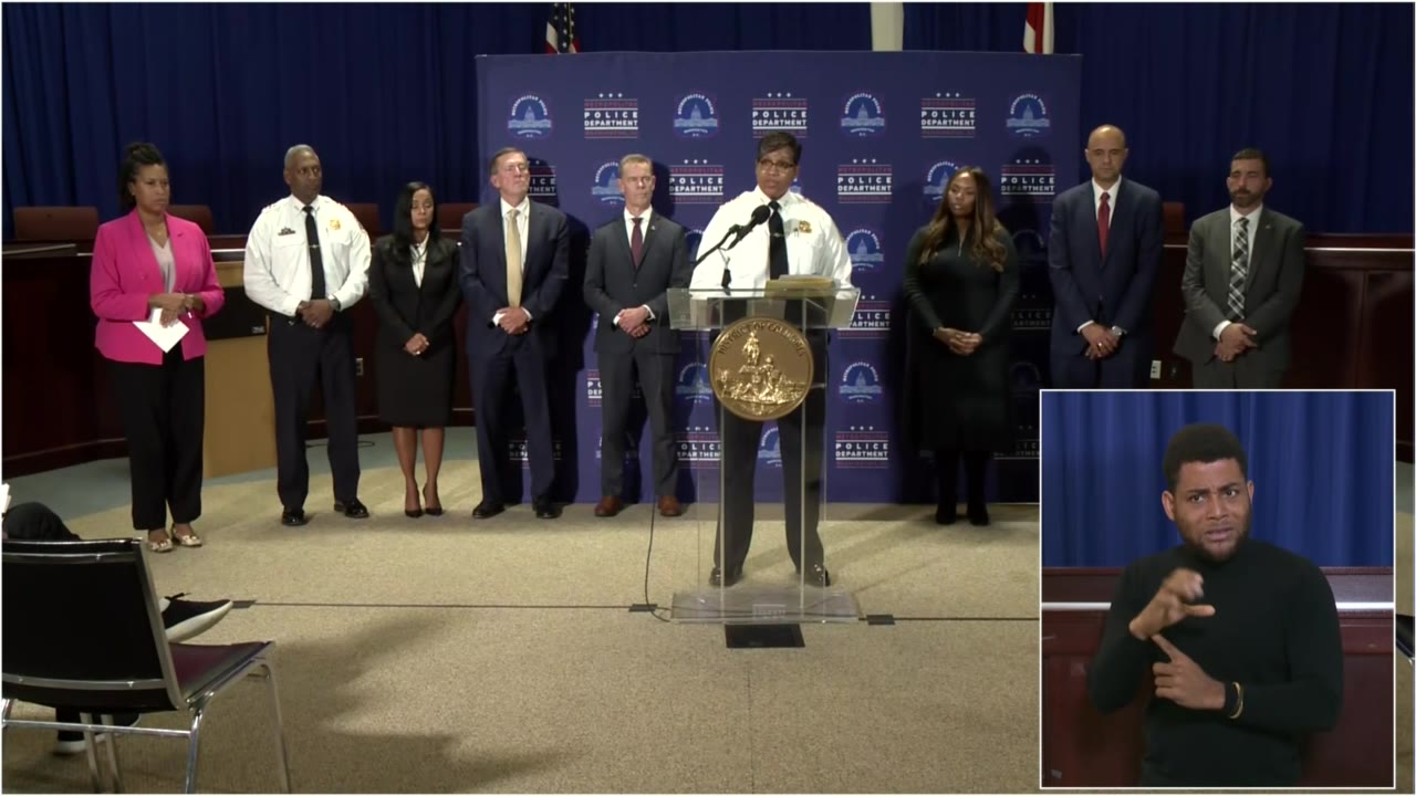 Mayor Muriel Bowser, MPD Chief Pamela Smith discuss Operation Trident ...