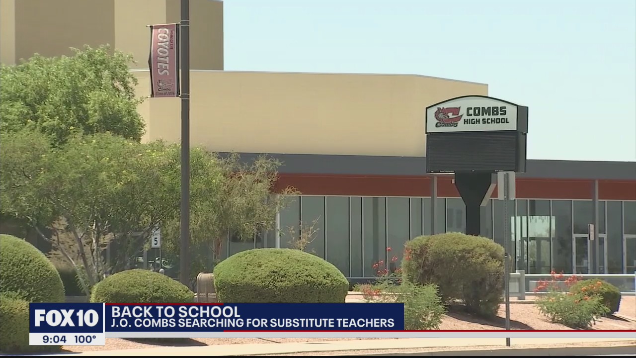 J.O. Combs School District in need of substitute teachers for in-person ...