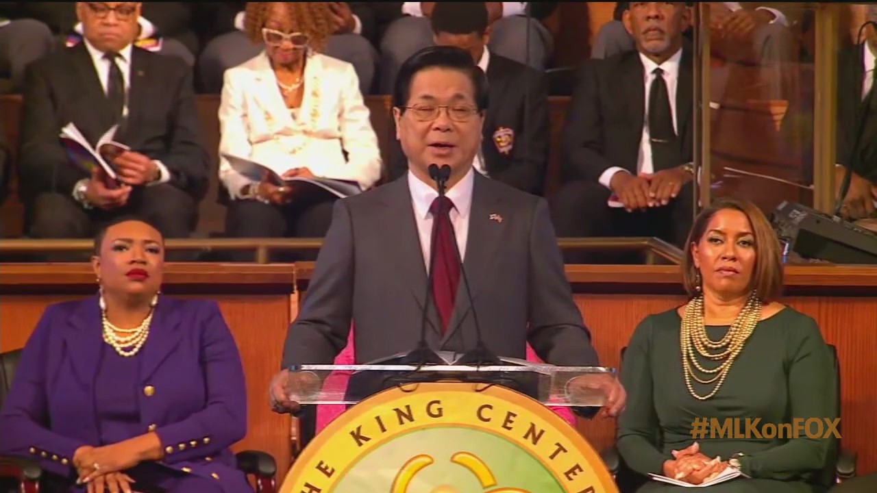 Rev. Young Hoon Lee's MLK Day call to peace | FOX 5 Atlanta