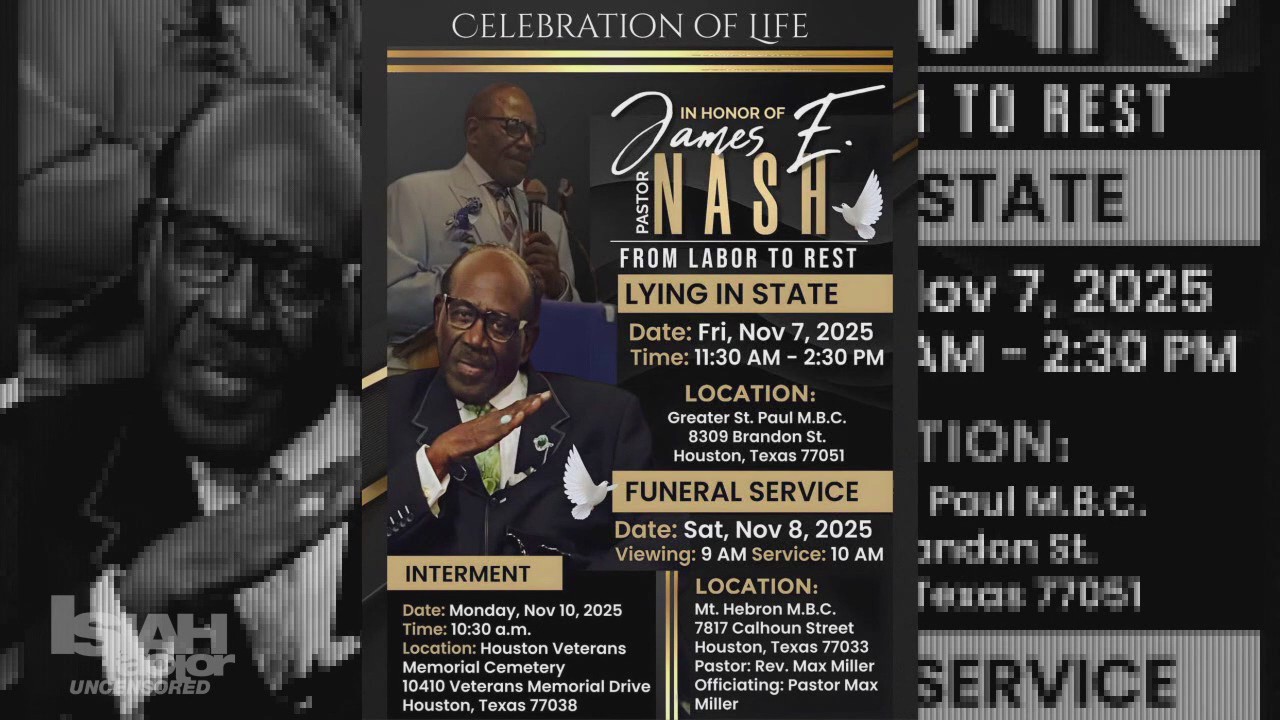 Remembering late Houston Pastor James Nash | FOX 26 Houston