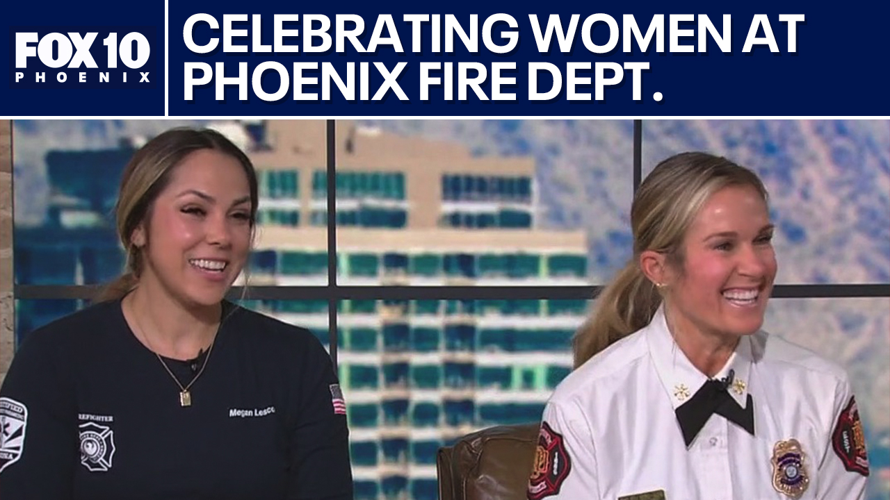 Recognizing women leaders in the Phoenix Fire Dept. | FOX 10 Phoenix