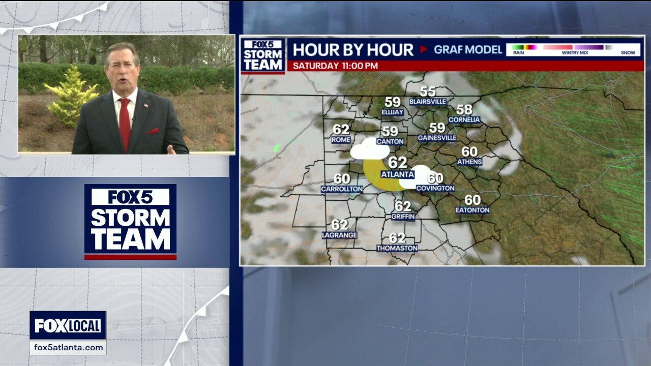 Friday midday forecast | FOX 5 Atlanta