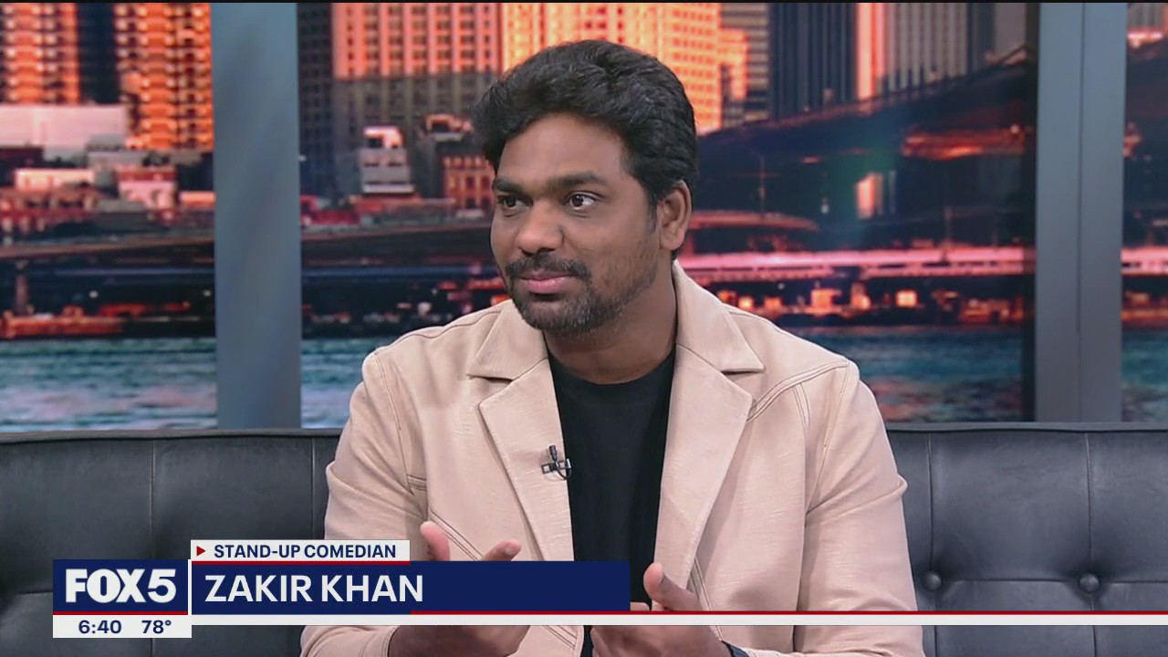Stand-up comedian Zakir Khan making comedy history | FOX 5 New York