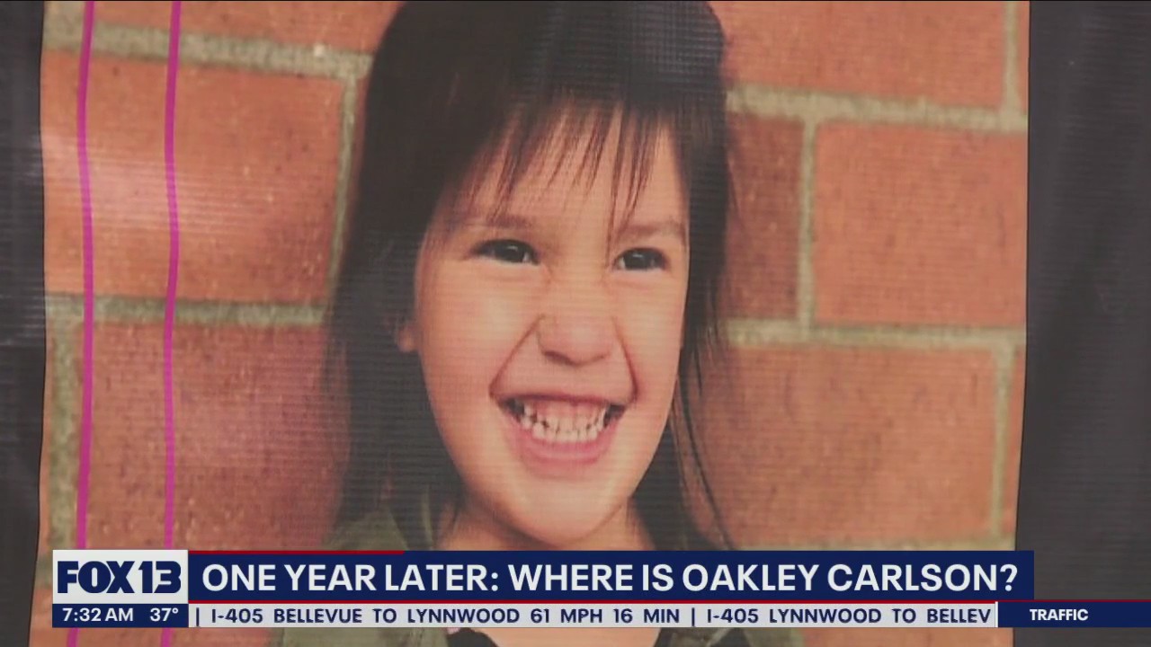 Oakley Carlson: Reward for missing Washington girl now $85,000 one year ...