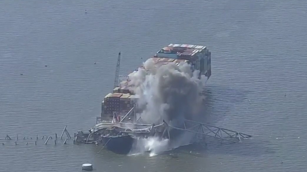 Baltimore Key Bridge: Explosive demolition complete | FOX 10 Phoenix