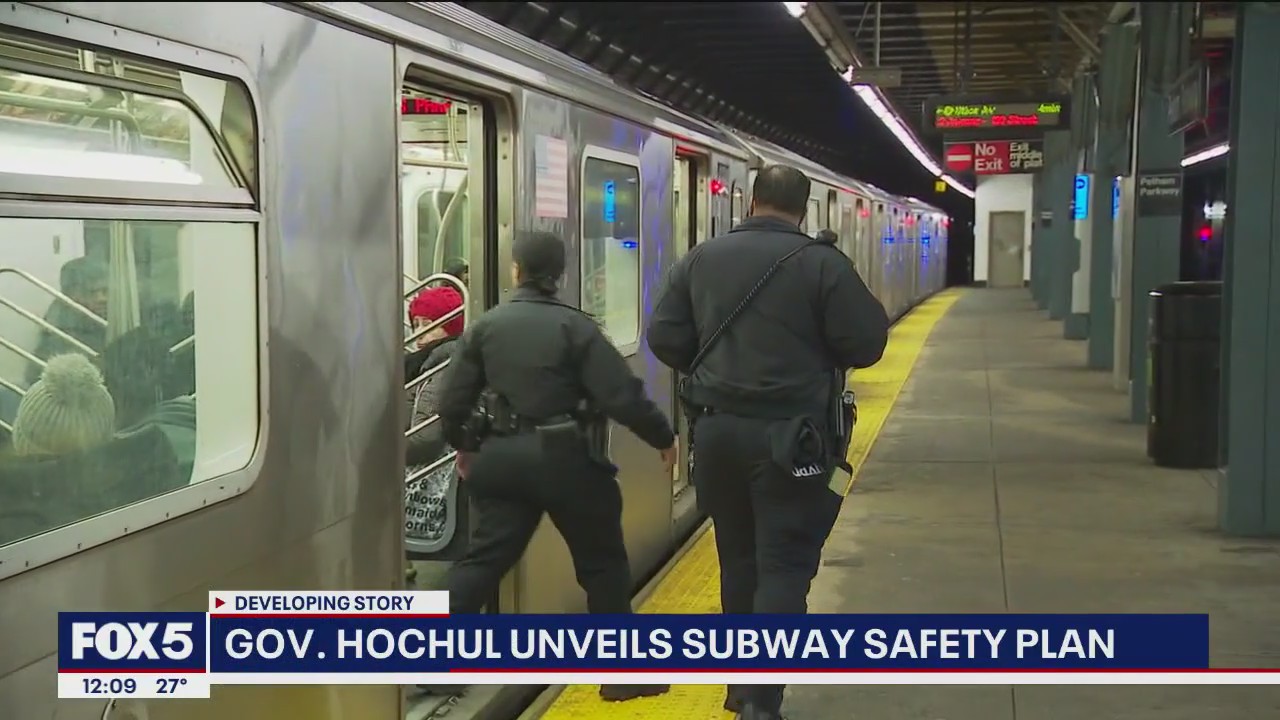 Hochul calls for NYPD personnel on subway trains | FOX 5 New York
