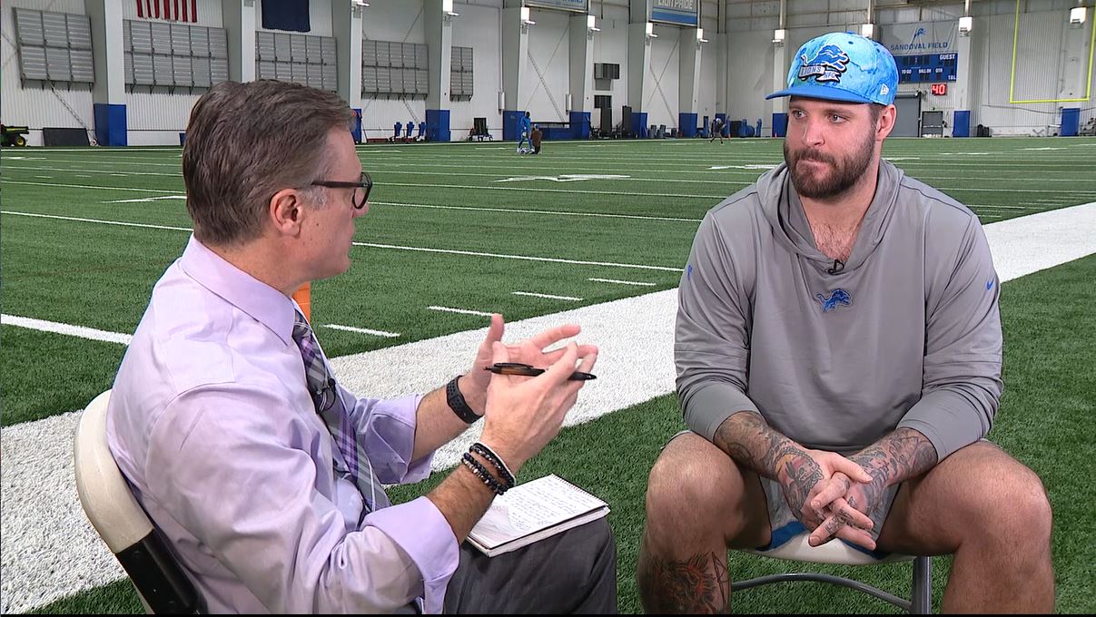 WATCH - Dan Miller sits down with Lions offensive lineman Taylor Decker ...