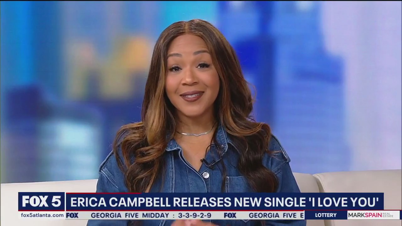 Erica Campbell on her new single 'I Love You' | FOX 5 Atlanta