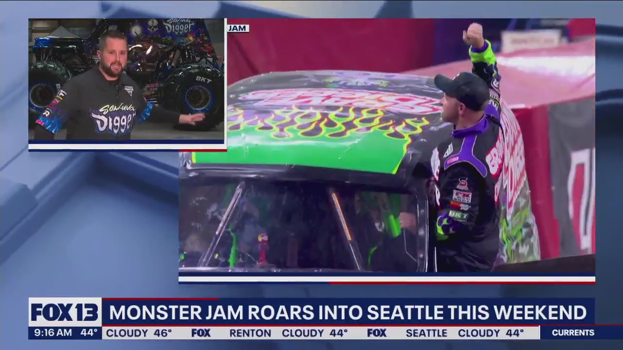 Monster Jam roars into Seattle this weekend (Part II) | FOX 13 Seattle