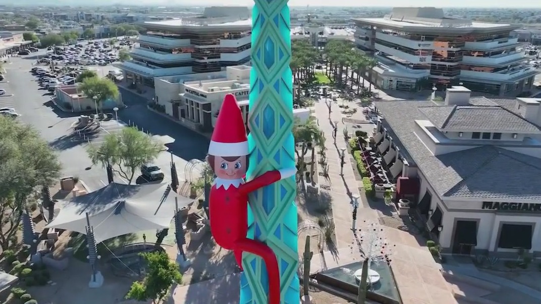 Giant Elf on the Shelf returns to Scottsdale Promenade | FOX 10 Phoenix