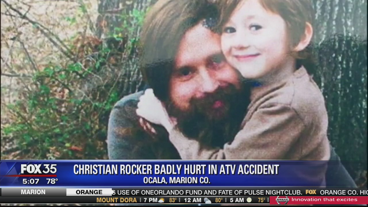 Christian rocker hurt in ATV accident | FOX 35 Orlando