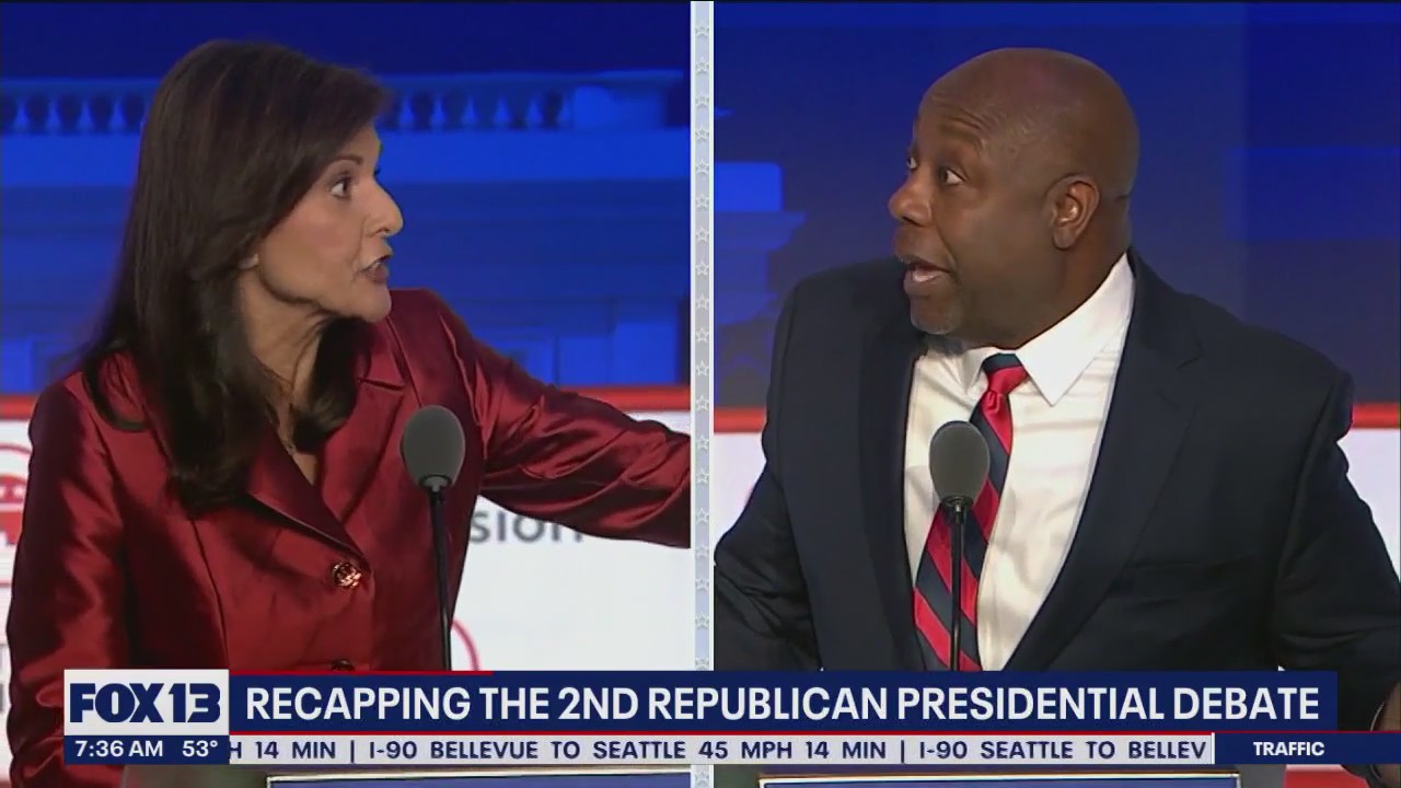 Recapping the 2nd republican presidential debate | FOX 13 Seattle