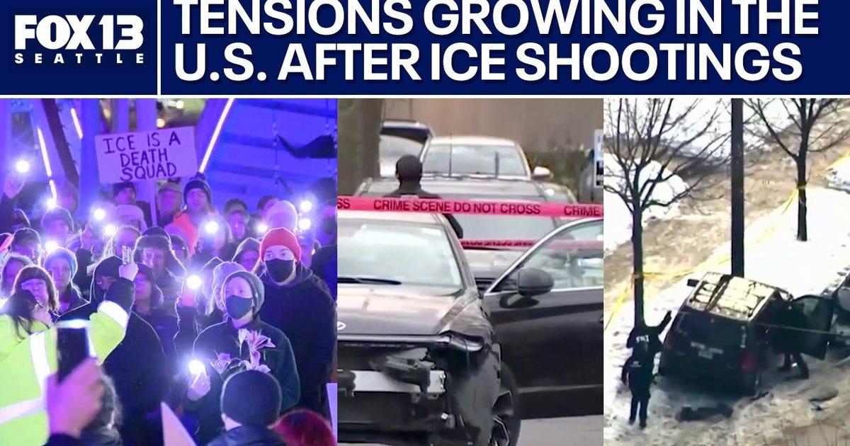Tensions grow in US after ICE shootings in Minneapolis, Portland | FOX ...