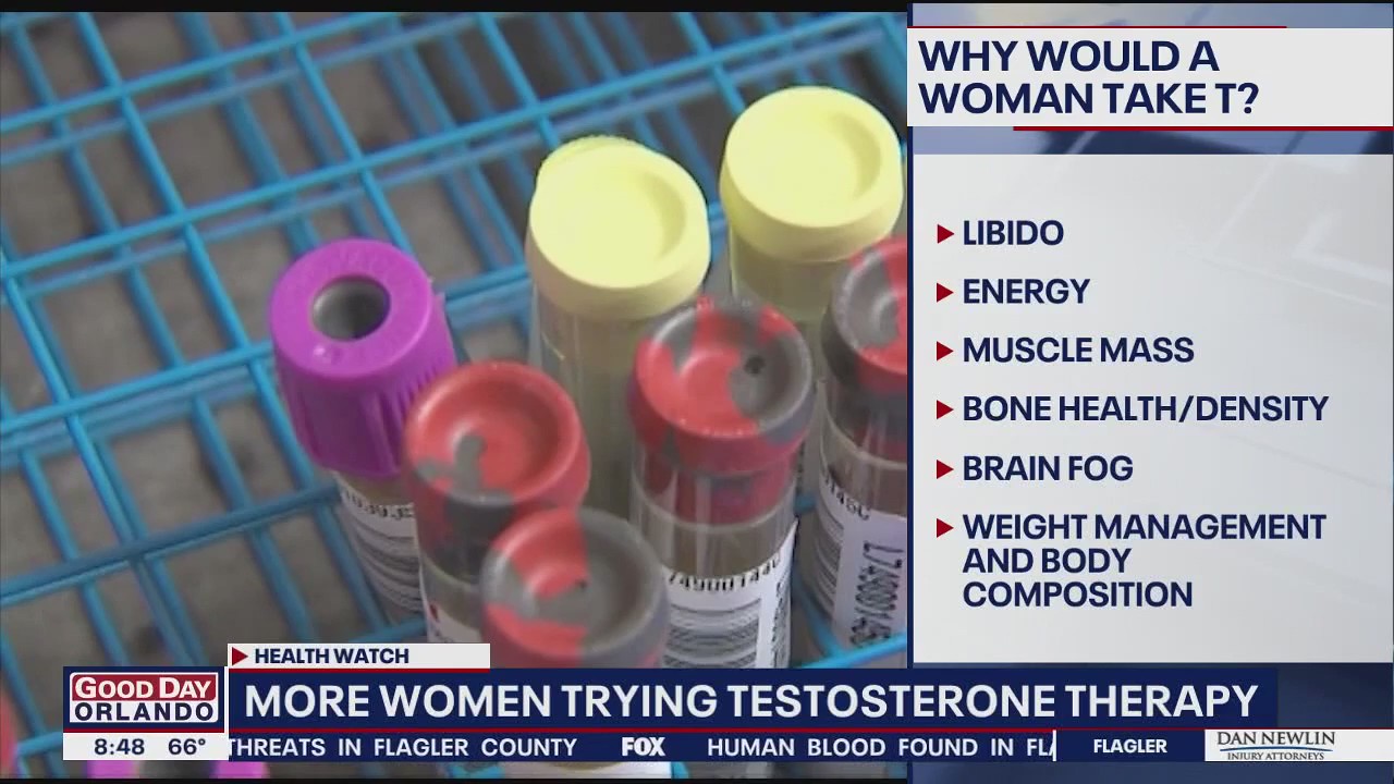 Testosterone therapy for women: Florida doctor explains | FOX 35 Orlando
