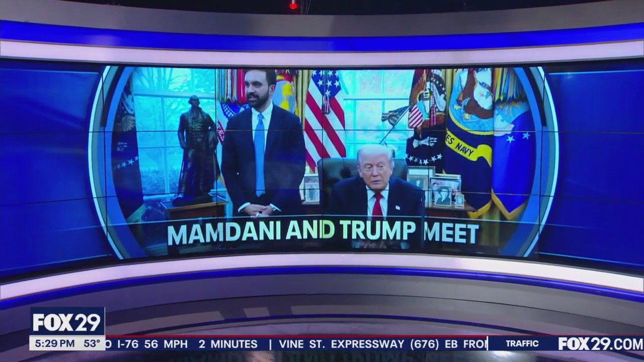 Trump and Mamdani meet for the first time: Everything we know | FOX 29 ...