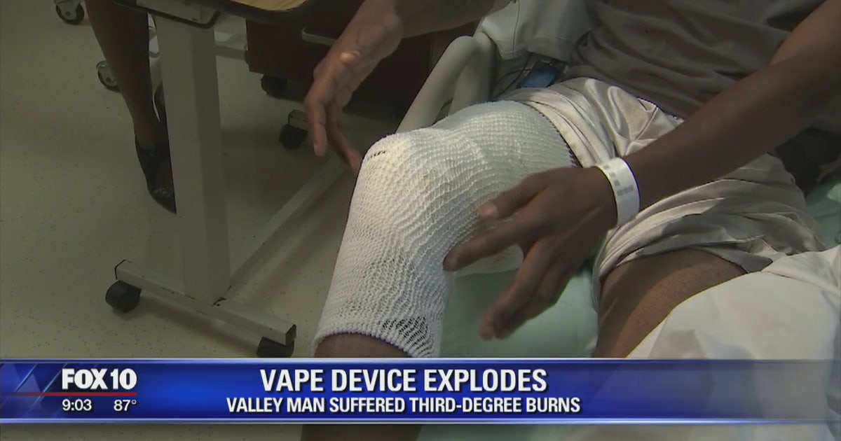Man injured when his vape pen explodes | FOX 10 Phoenix