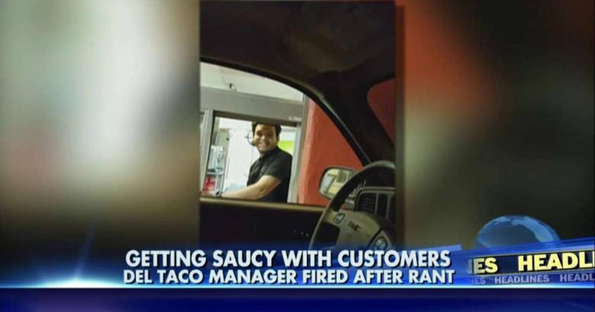 VIDEO: Fight over sauce gets Del Taco manager fired by his dad | FOX 10 ...