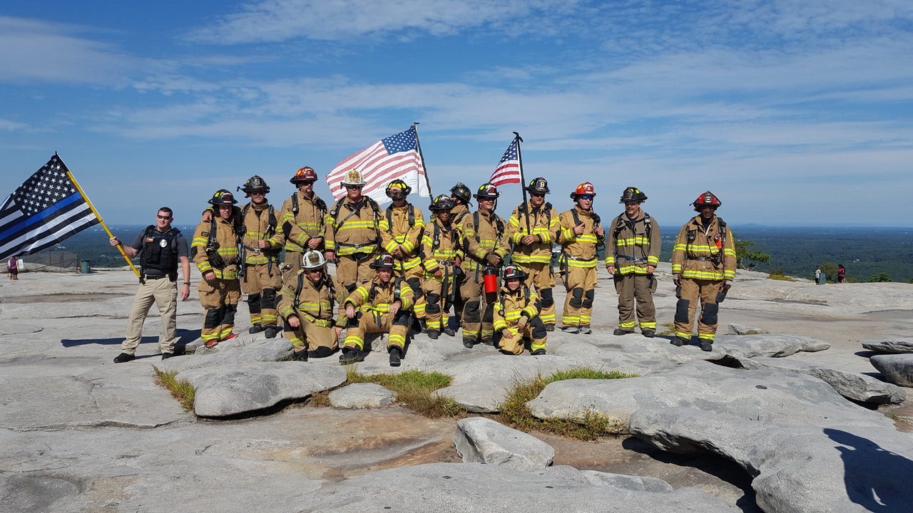 Fire department to climb Stone Mountain on September 11 | FOX 10 Phoenix