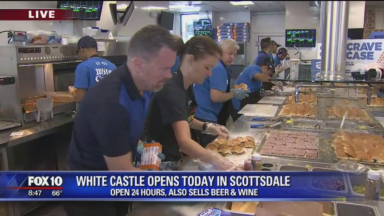 White Castle opens first Arizona restaurant near Scottsdale