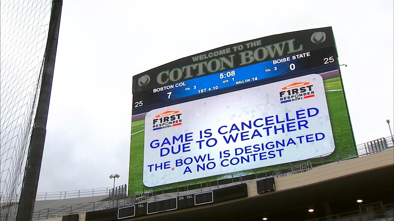 First Responder Bowl canceled due to weather in North Texas | FOX 10 ...